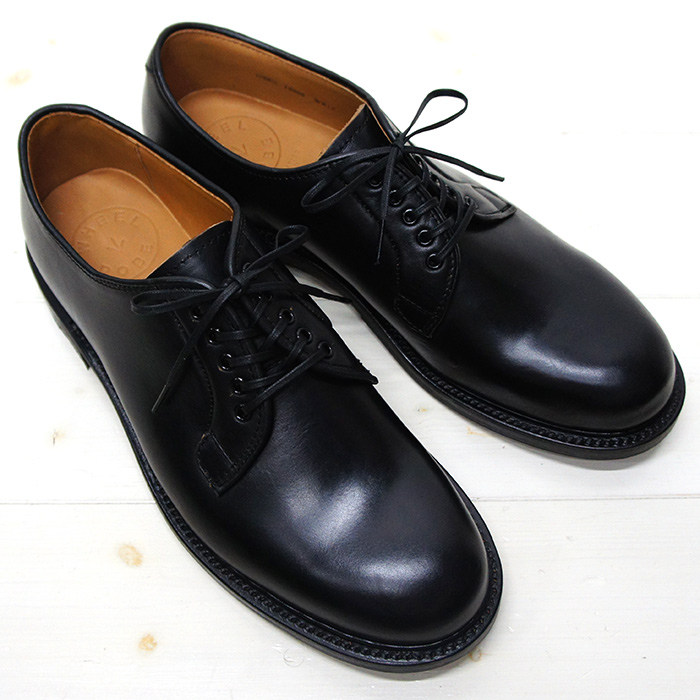 WHEEL ROBE（ウィールローブ）PLAIN TOE BLUCHER（プレーントゥブルーチャー）/Black（ブラック） - タイガース・ブラザース本店オンラインショップ