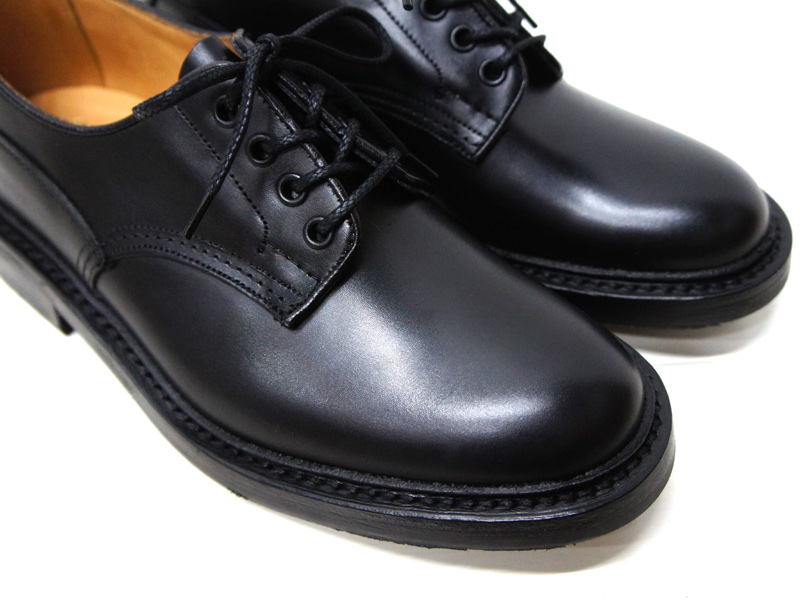 Tricker's（トリッカーズ）プレーントゥシューズ（Woodstock）ダイナイトソール/Black Box Calf（ブラックボックス ...