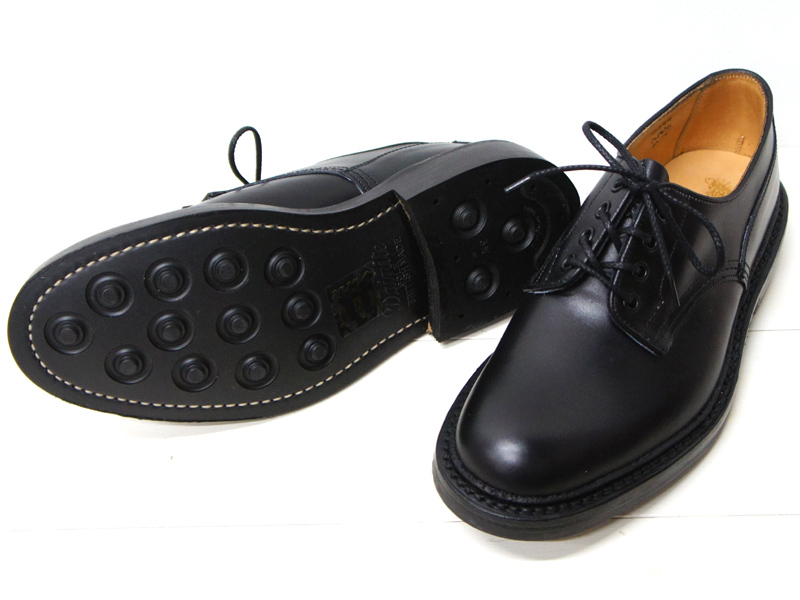 Tricker's（トリッカーズ）プレーントゥシューズ（Woodstock）ダイナイトソール/Black Box Calf（ブラックボックス ...