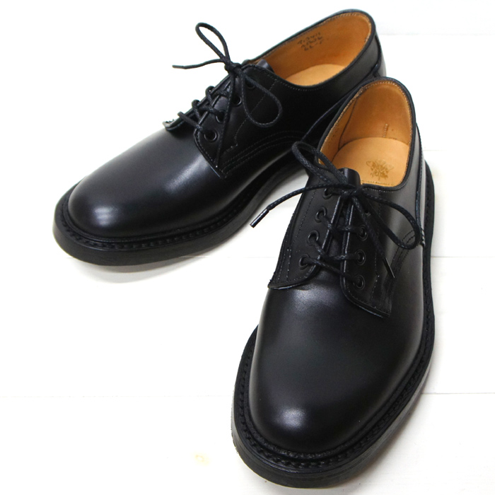 Tricker's（トリッカーズ）プレーントゥシューズ（Woodstock）ダイナイトソール/Black Box Calf（ブラックボックス ...